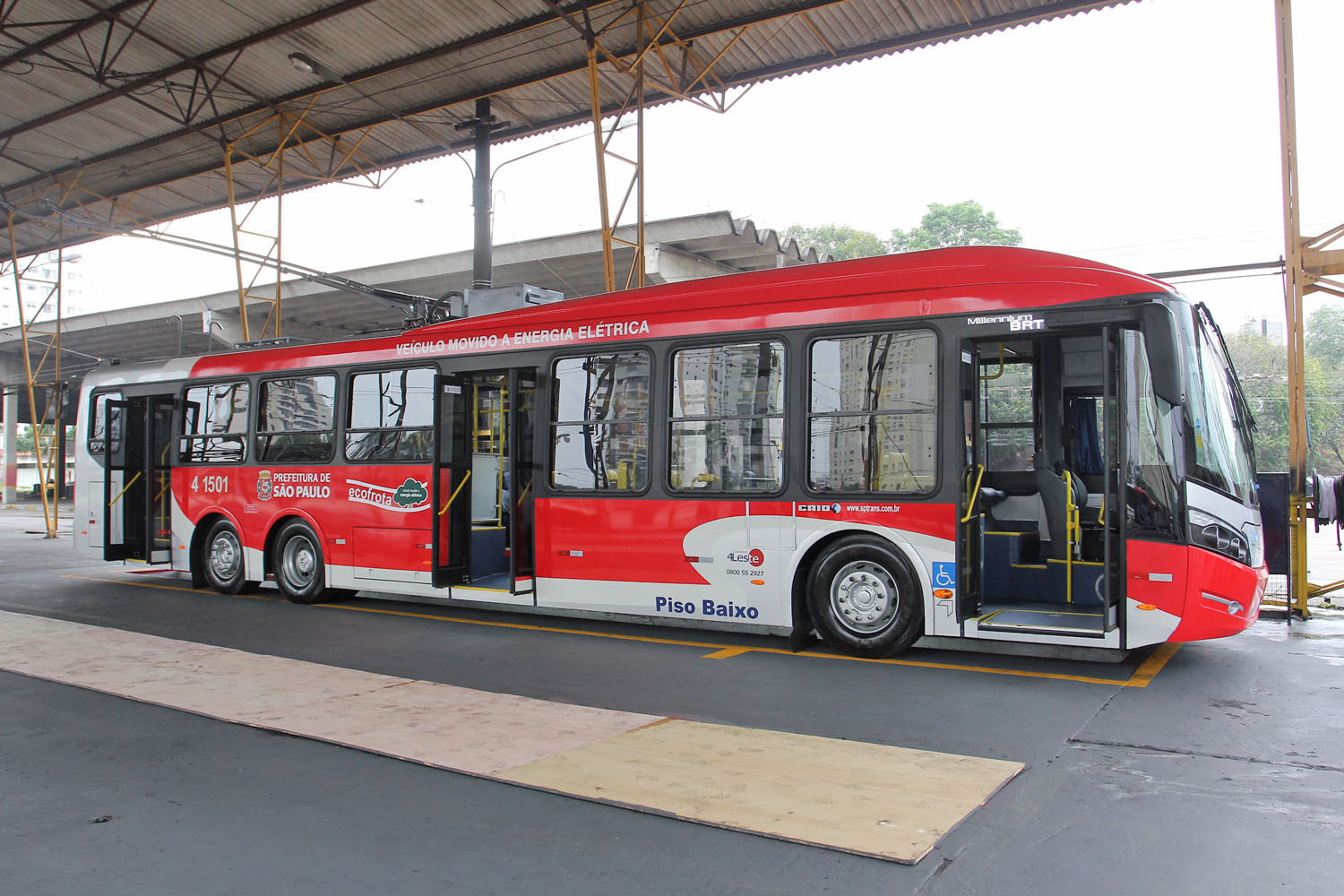 Trólebus Caio BRT - Via Trolebus