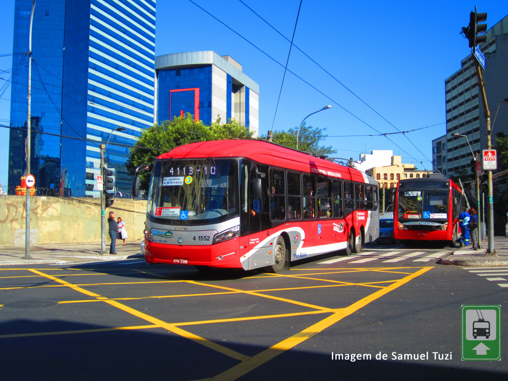 SPTrans estuda instalação de baterias em todos os trólebus de São Paulo