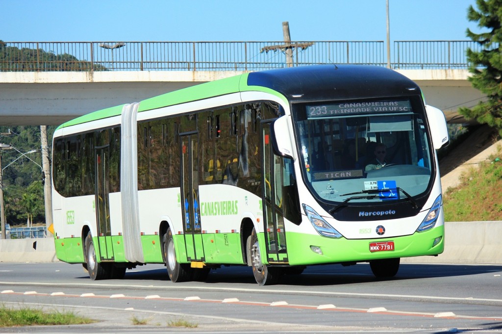 Florianópolis estuda construir BRT de 87km em 5 anos