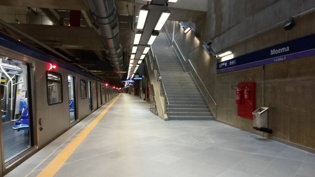 Metrô amplia horário de visita da estação Moema, da Linha 5-Lilás