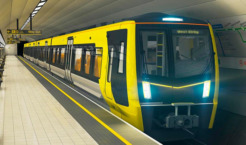 Metrô de Liverpool terá trens com WiFi gratuito - Via TrolebusVia Trolebus