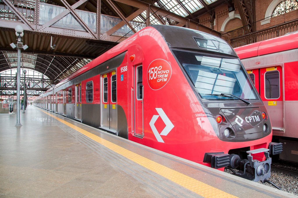 CPTM entrega novo trem para Linha 7 - Rubi