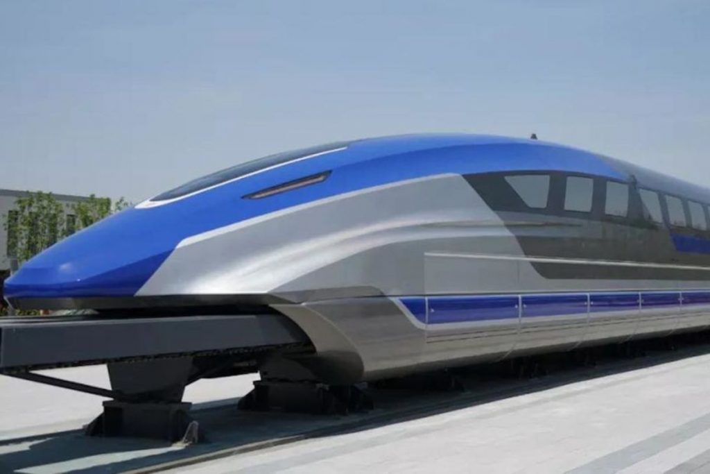 CRRC lança protótipo de trem que poderá viajar a 600 km/h