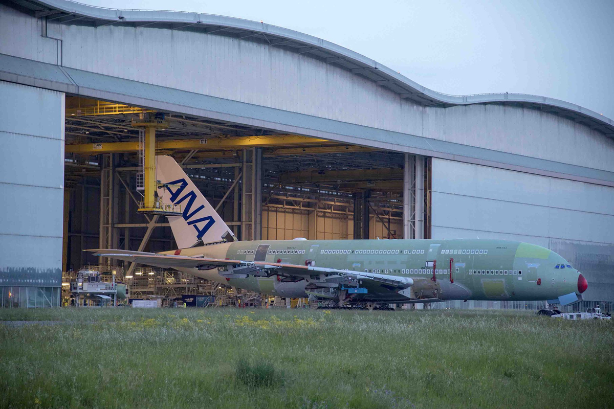 Últimas asas do Airbus A380 serão finalizadas neste semestre