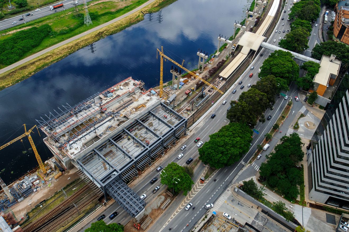 Estação Morumbi do Monotrilho da Linha 17-Ouro ganha nova estrutura ...