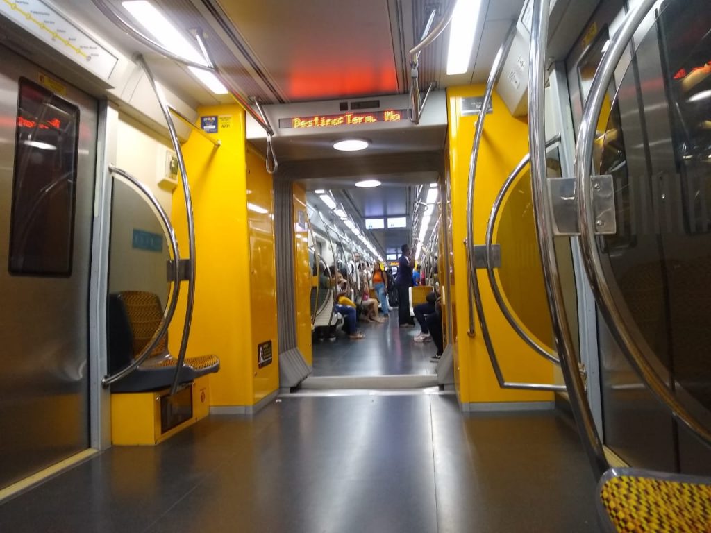 Estações da Linha 4-Amarela do metrô ficam fechadas no domingo