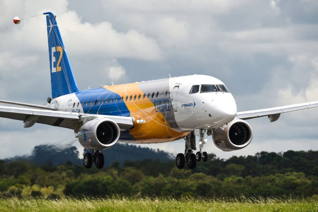 Embraer confirma que novo E175-E2 deve atrasar até 2023 - Via Trolebus