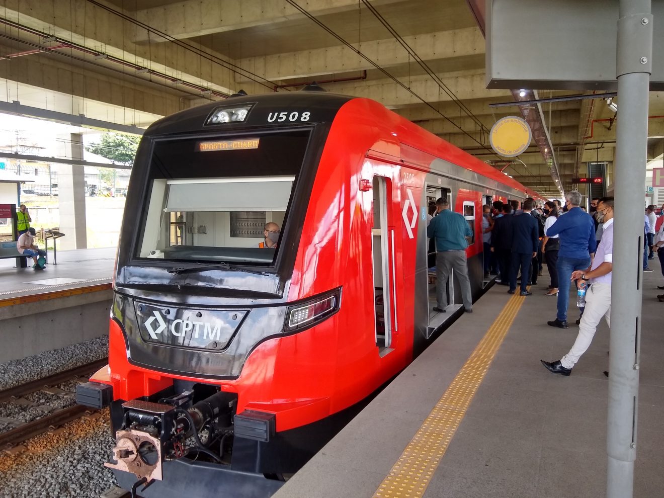 Entrega próxima: Mais dois trens da série 2500 da CPTM estão em testes ...