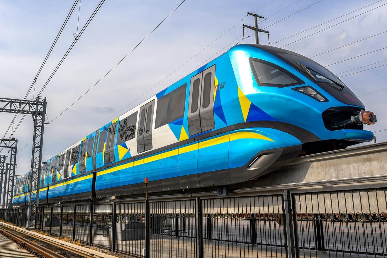 Novo monotrilho da CRRC é mais rápido, mais largo, e dispensa pneu de ...
