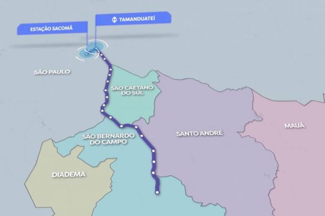 Onde serão as estações do BRT ABC?