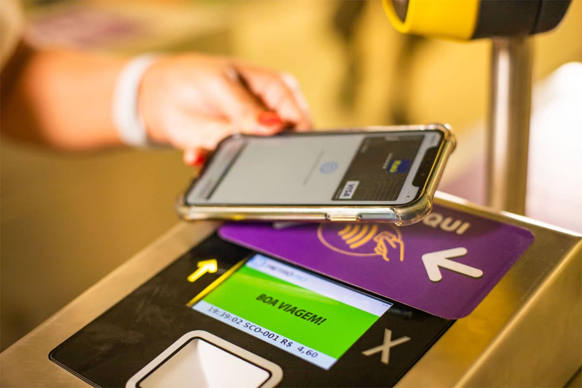 Pagamento por NFC cresce 140% no MetrôRio
