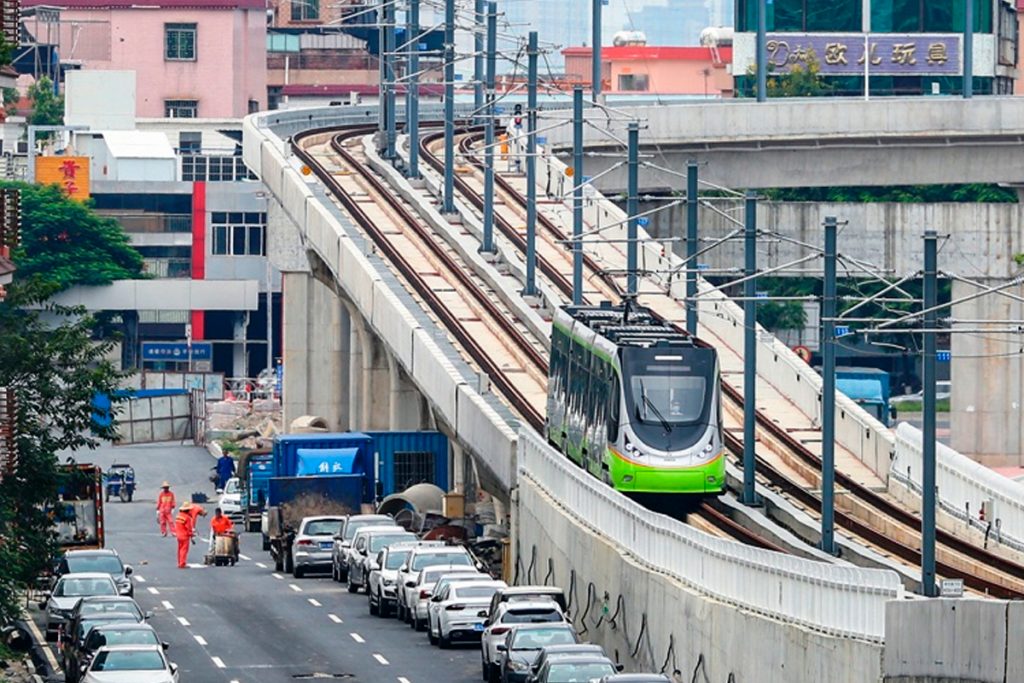 China ganha VLT elevado