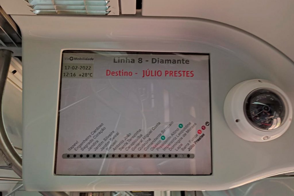 Segundo trem com padrão da ViaMobilidade entra em operação