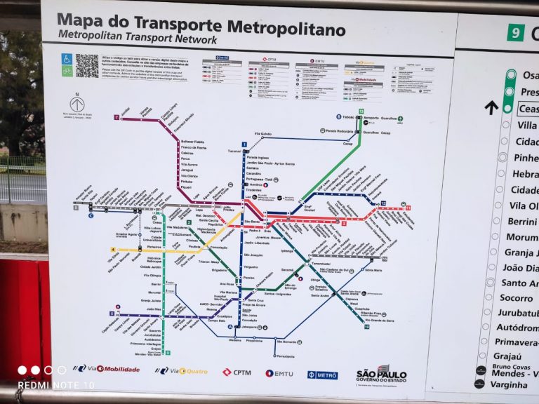 Confira como ficou a comunicação visual da estação Ceasa, na Linha 9 ...