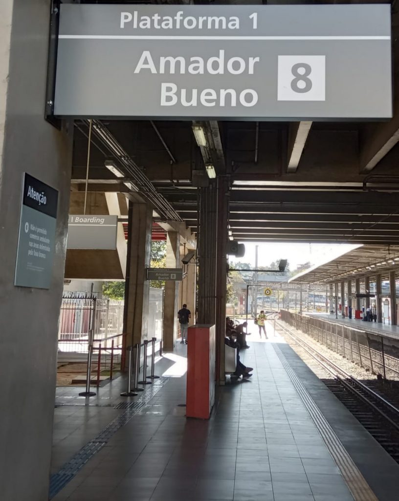Estação Itapevi tem nova comunicação visual