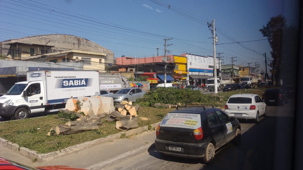 Novas imagens mostram a Av. Ragueb Chohfi sendo preparada para monotrilho