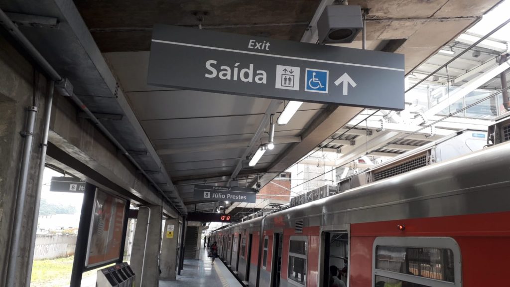 ViaMobilidade revitalizou comunicação visual em sete estações