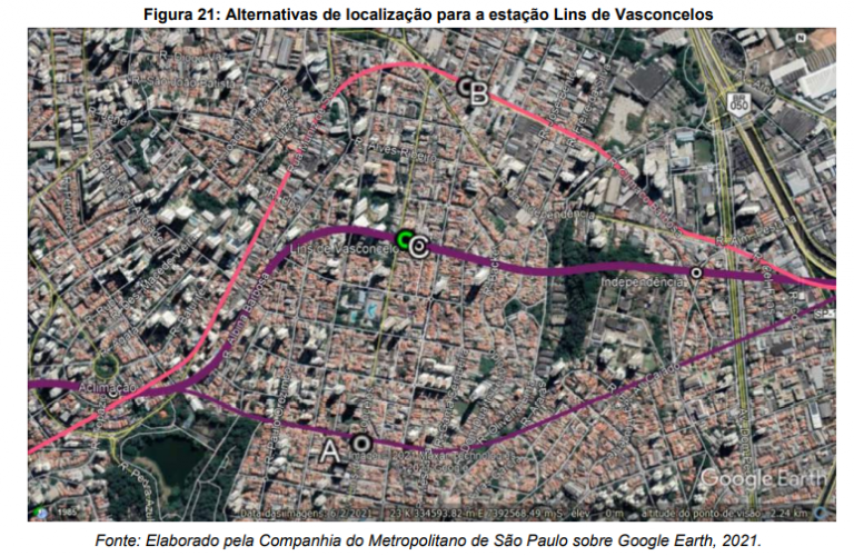 Metrô no Cambuci: Conheça a futura estação Lins de Vasconcelos
