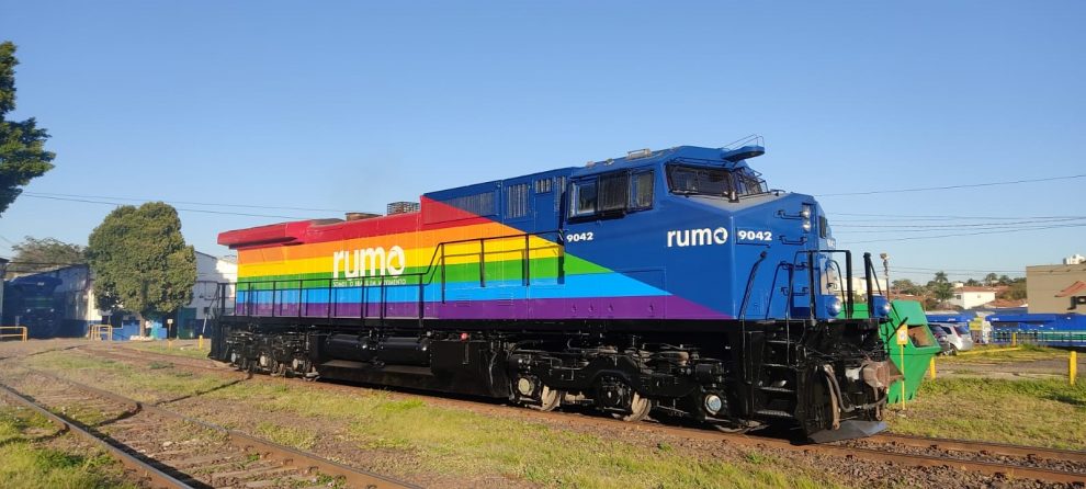 Rumo deve operar locomotiva estilizada para a Copa do Mundo