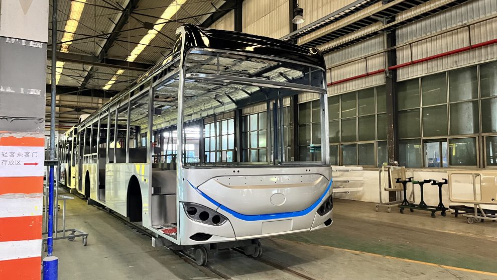 TEVX-Higer aumenta produção de ônibus elétrico