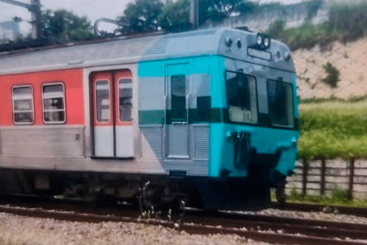 Imagem mostra possível pintura da série 5400 no padrão da ViaMobilidade