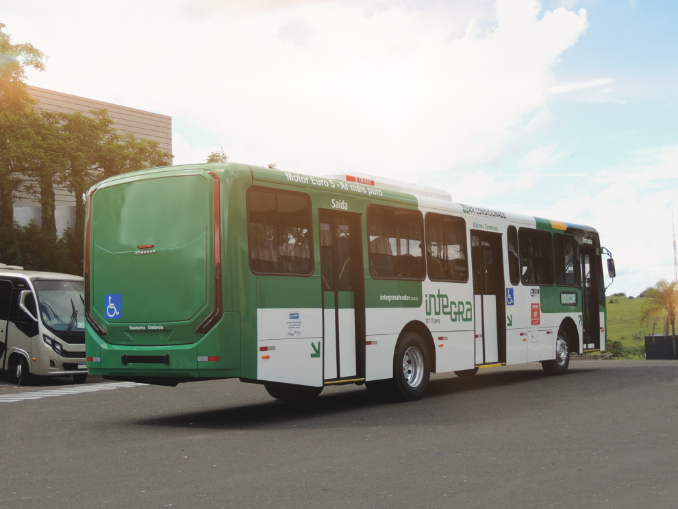 Salvador recebe 213 novos ônibus da Caio
