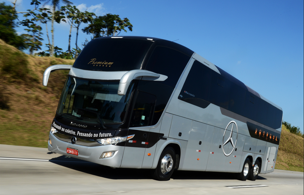 Grupo Brasileiro adquire 20 ônibus rodoviários Mercedes-Benz O 500