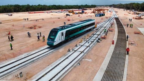 Alstom entrega primeiro trem regional para o México, o Tren Maya