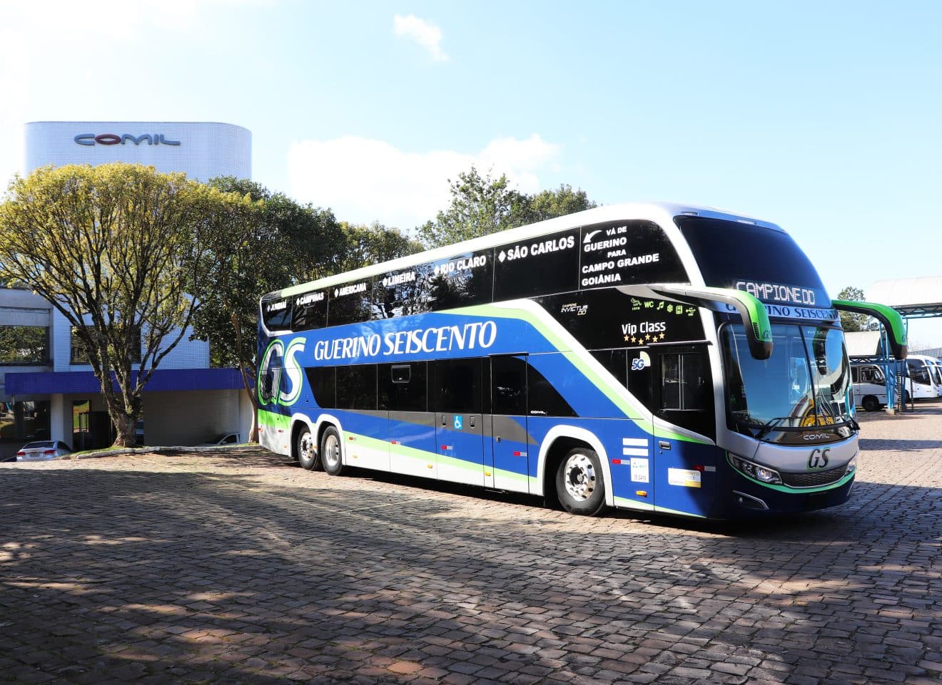Guerino Seiscento adquire 20 novos ônibus Scania/Comil