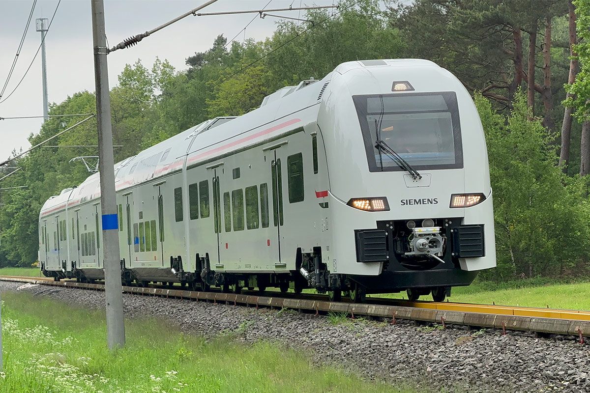 Siemens vai fornecer trens regionais com suportes para esquis para a ...