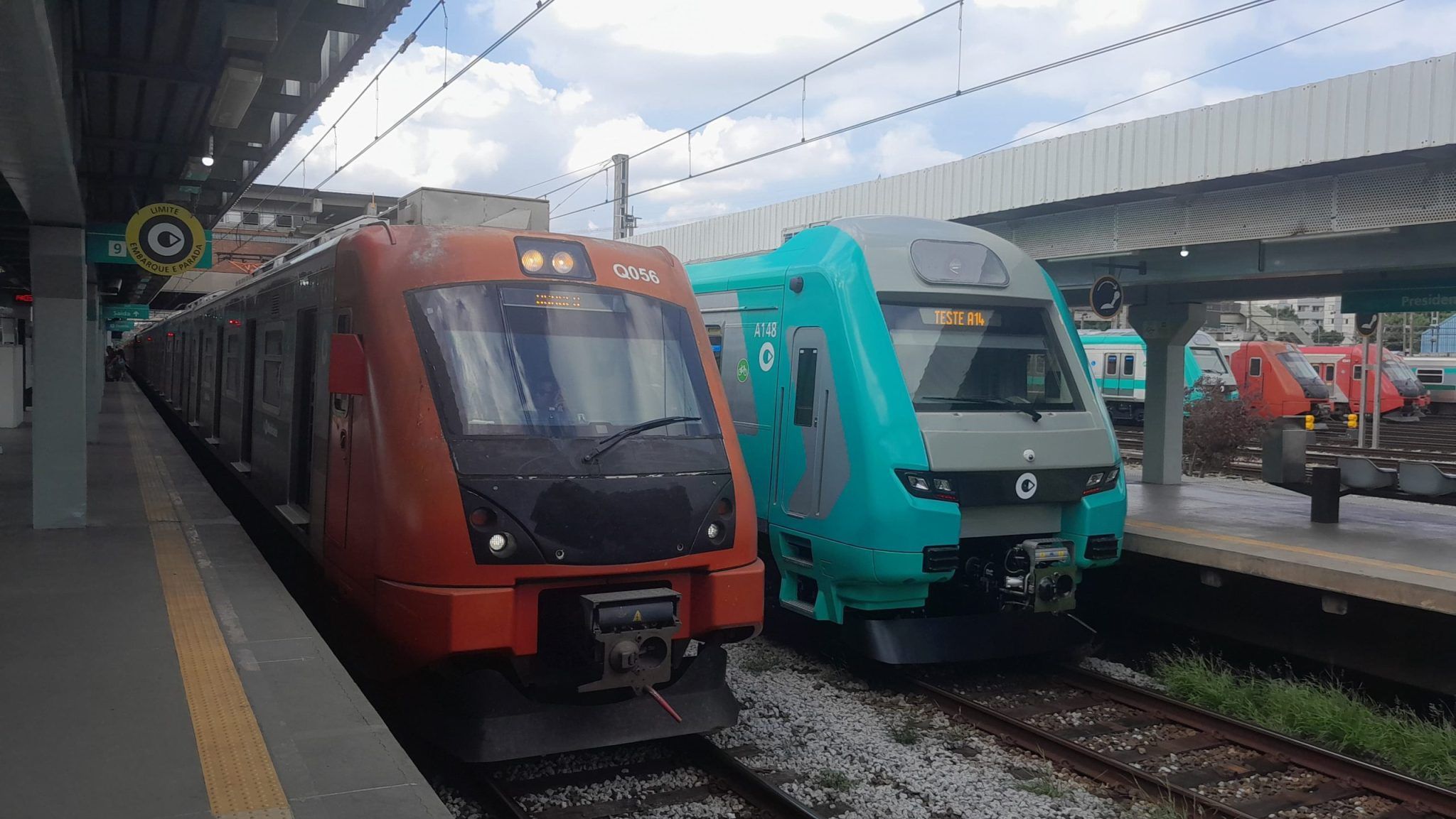Ocorrência afeta a Linha 8-Diamante de trem