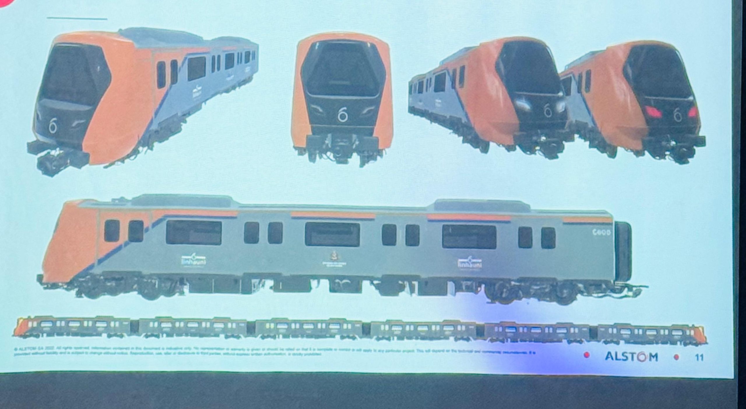 Veja como será o trem da Linha 6-Laranja de metrô