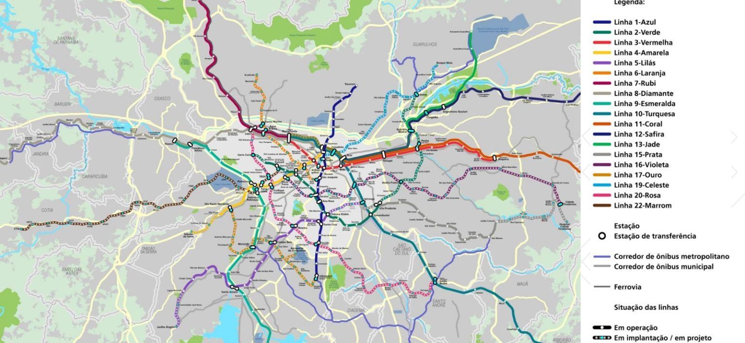 O que avançou no projeto da Linha 22 do Metrô (Cotia e Osasco)?