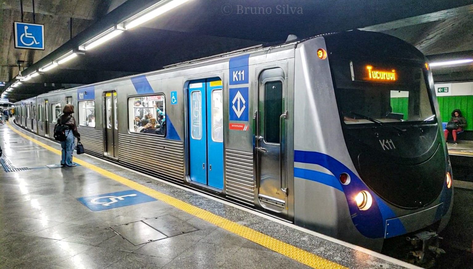 Trem da frota K estreia na Linha 1-Azul