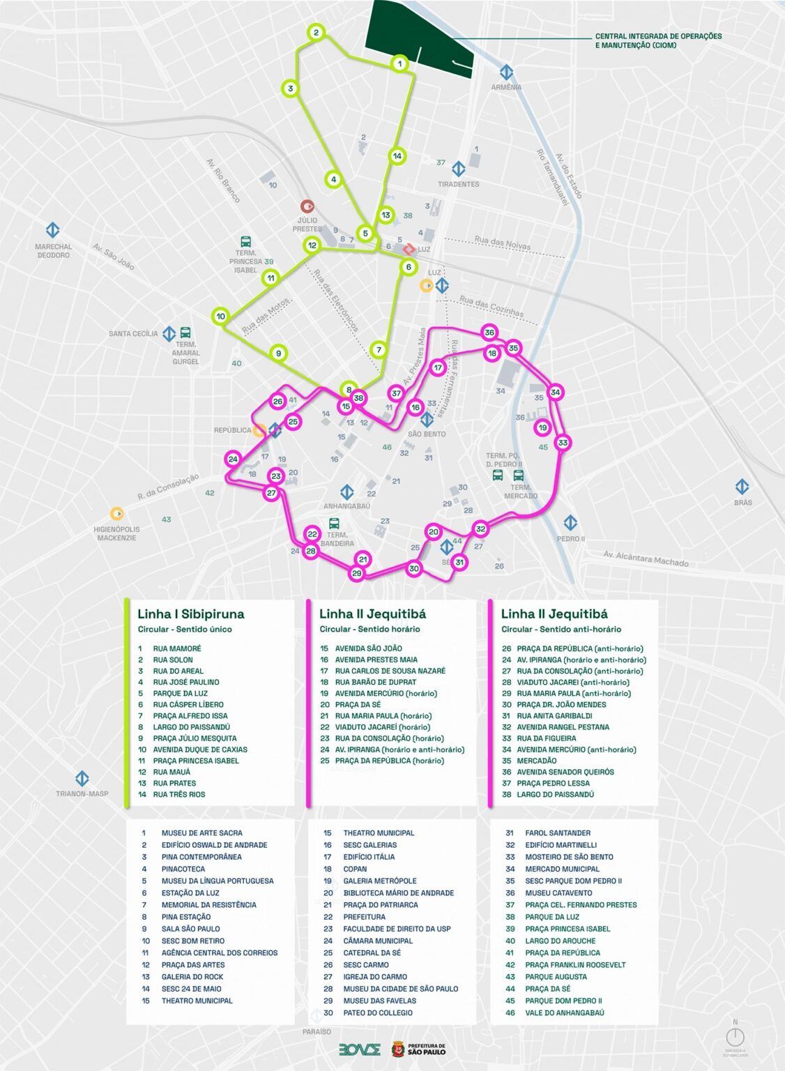 Entenda como serão as duas linhas de VLT no centro de SP