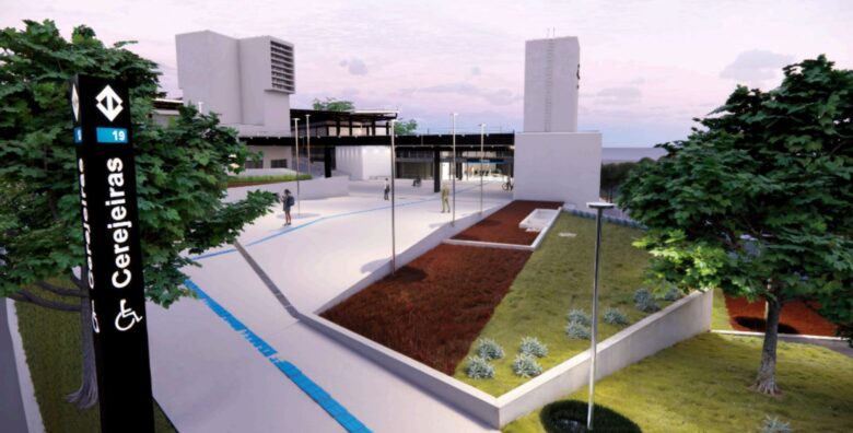Metrô de SP divulga projeção de estação da Linha 19-Celeste